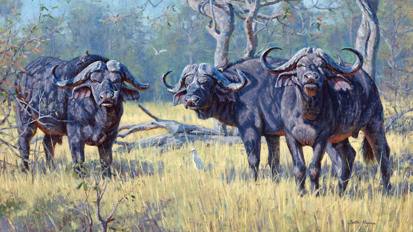 Justin Prigmore painting ‘Staredown’ to be unveiled at The Game Fair ...
