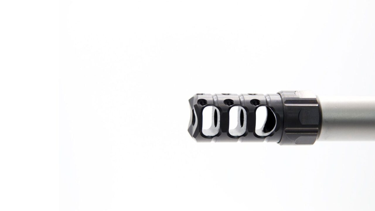 TIER-ONE Spitfire Muzzle Brake - Recoil Reduction and Accuracy - eGunroom